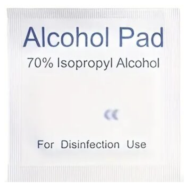 Anti-septic alcohol prep pads (30 each) | 70% Isopropyl Alcohol ...
